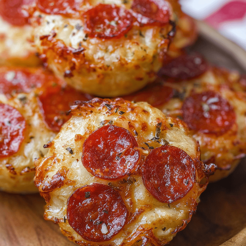 Cheesy Pepperoni Bites