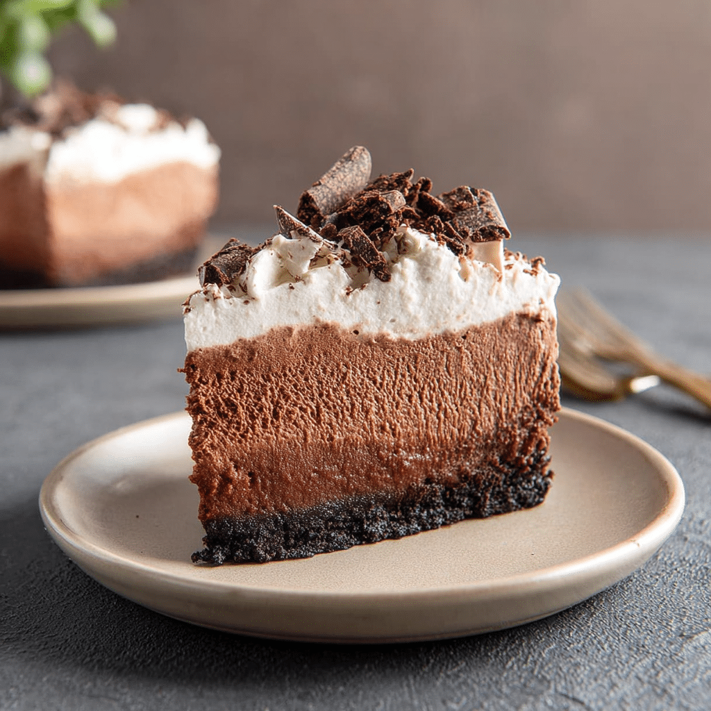Decadent Chocolate Cheesecake Mousse