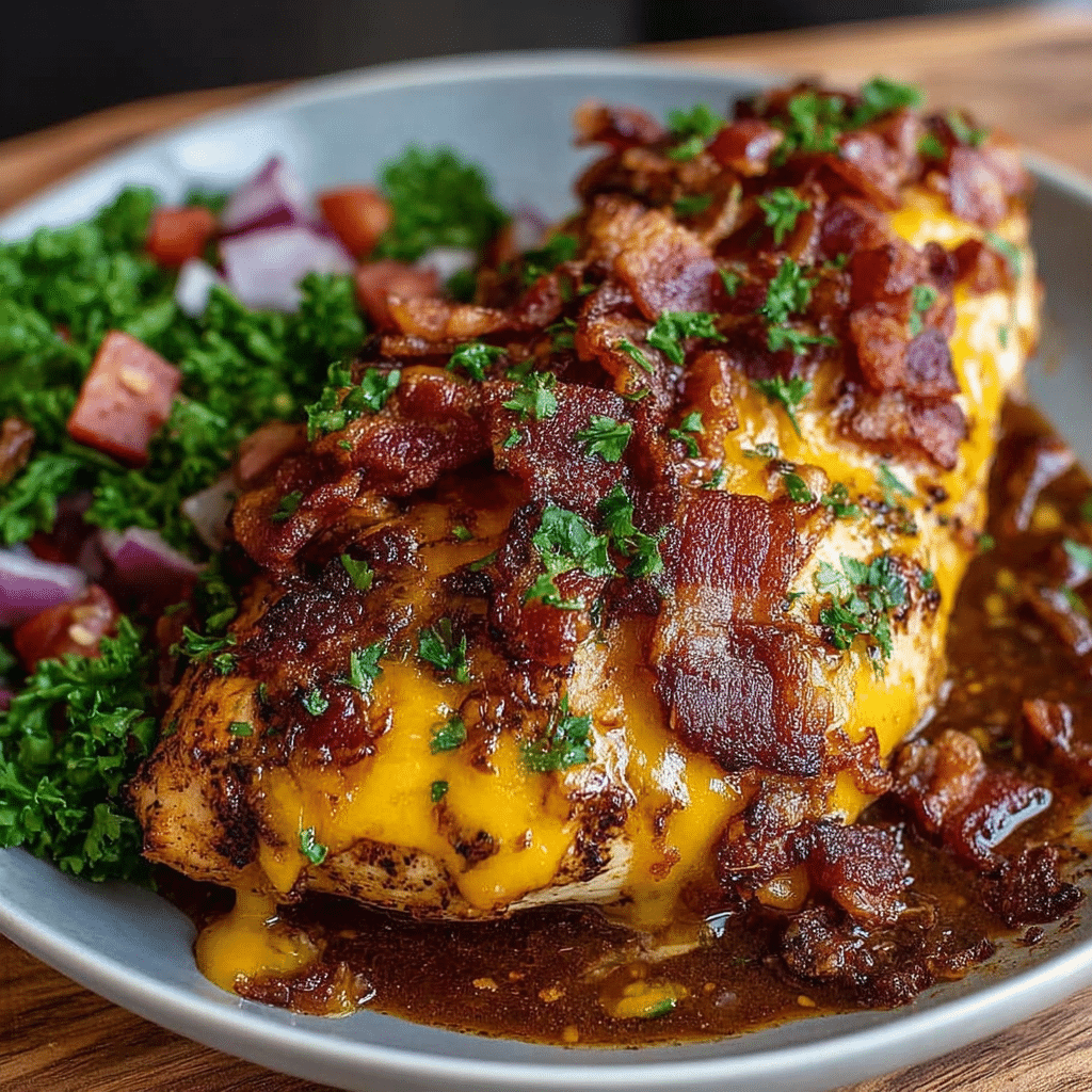 Cowboy BBQ Bacon Cheddar Chicken