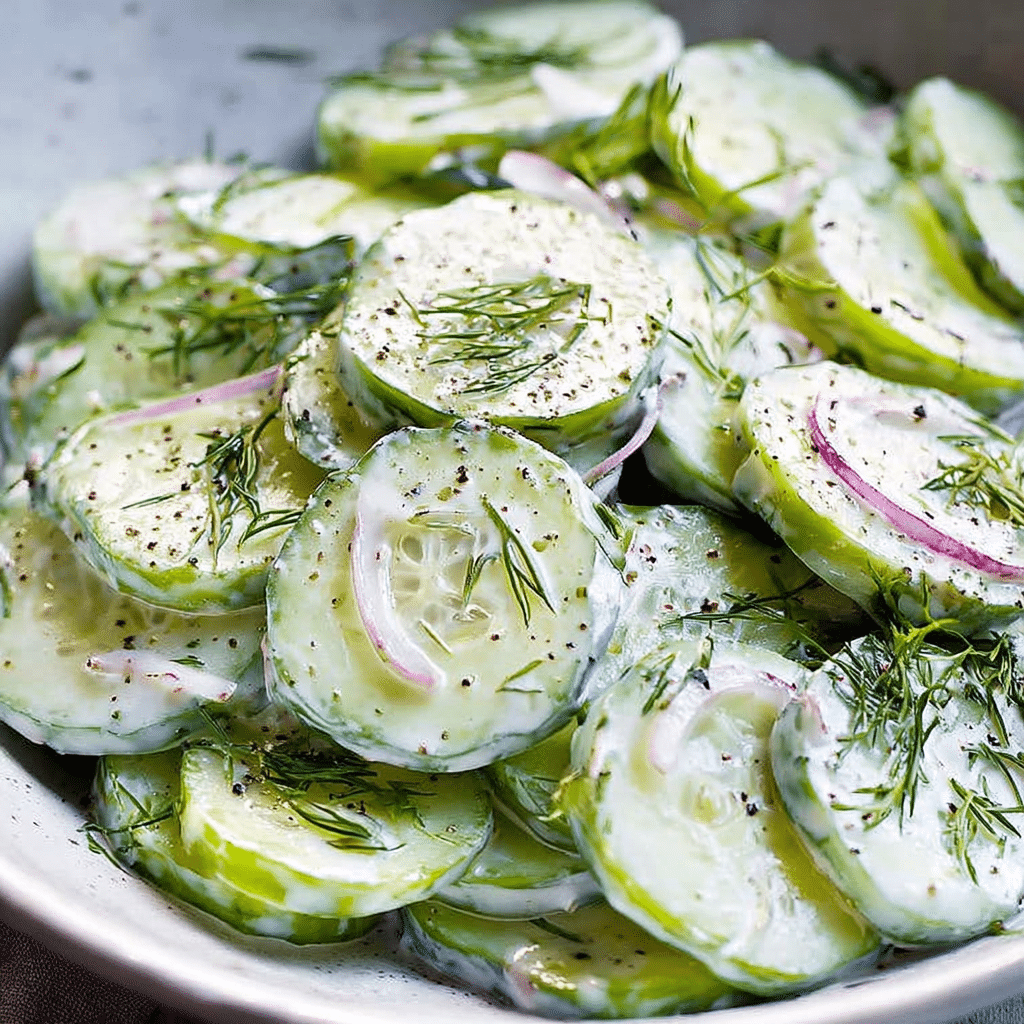 Cucumber Dill Salad